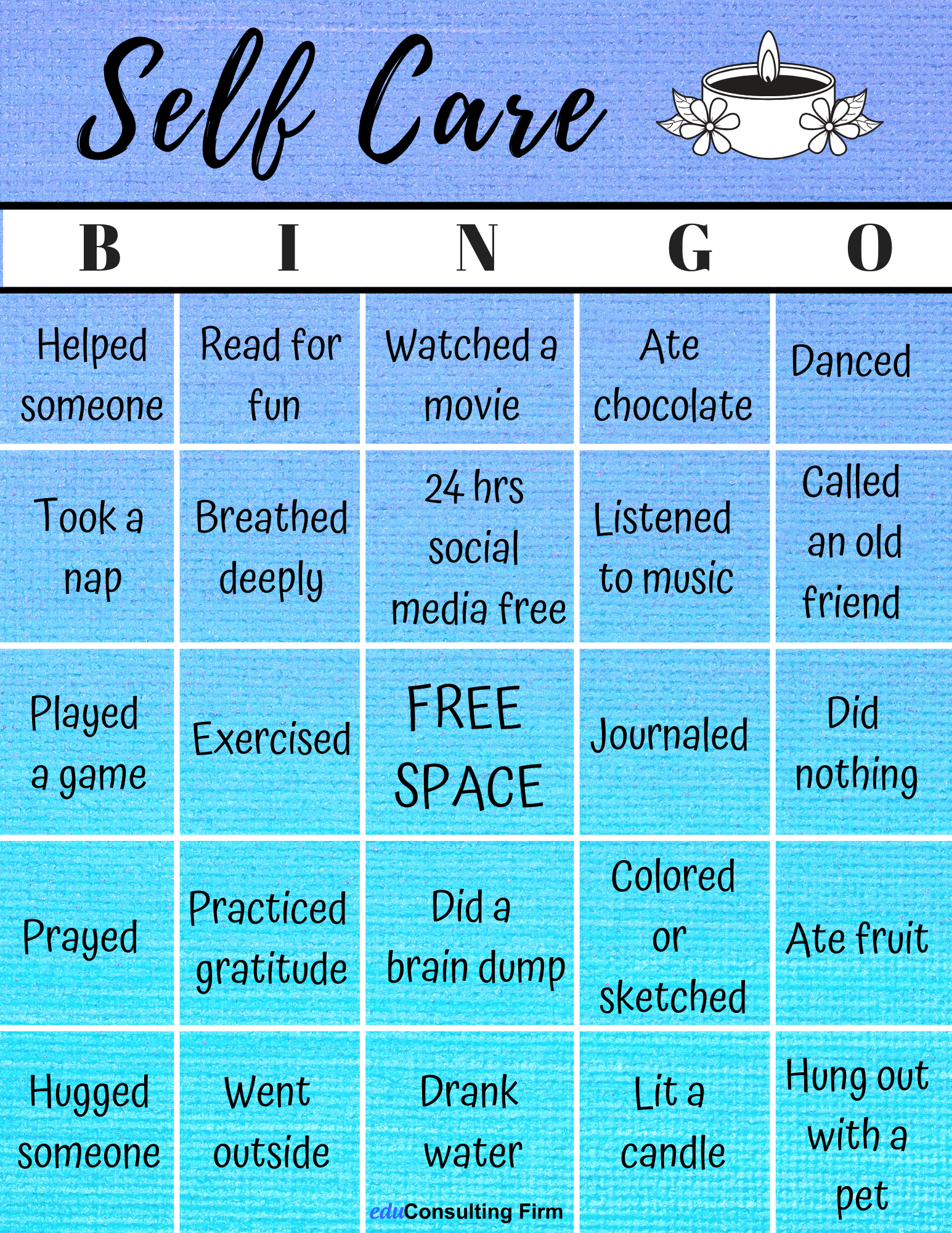 Self-Care – eduChalkboard